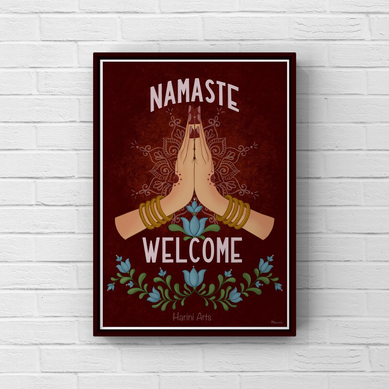 Namaste Wall Decor || Namaste Sign || Indian Entrance Decor || Namaste ...