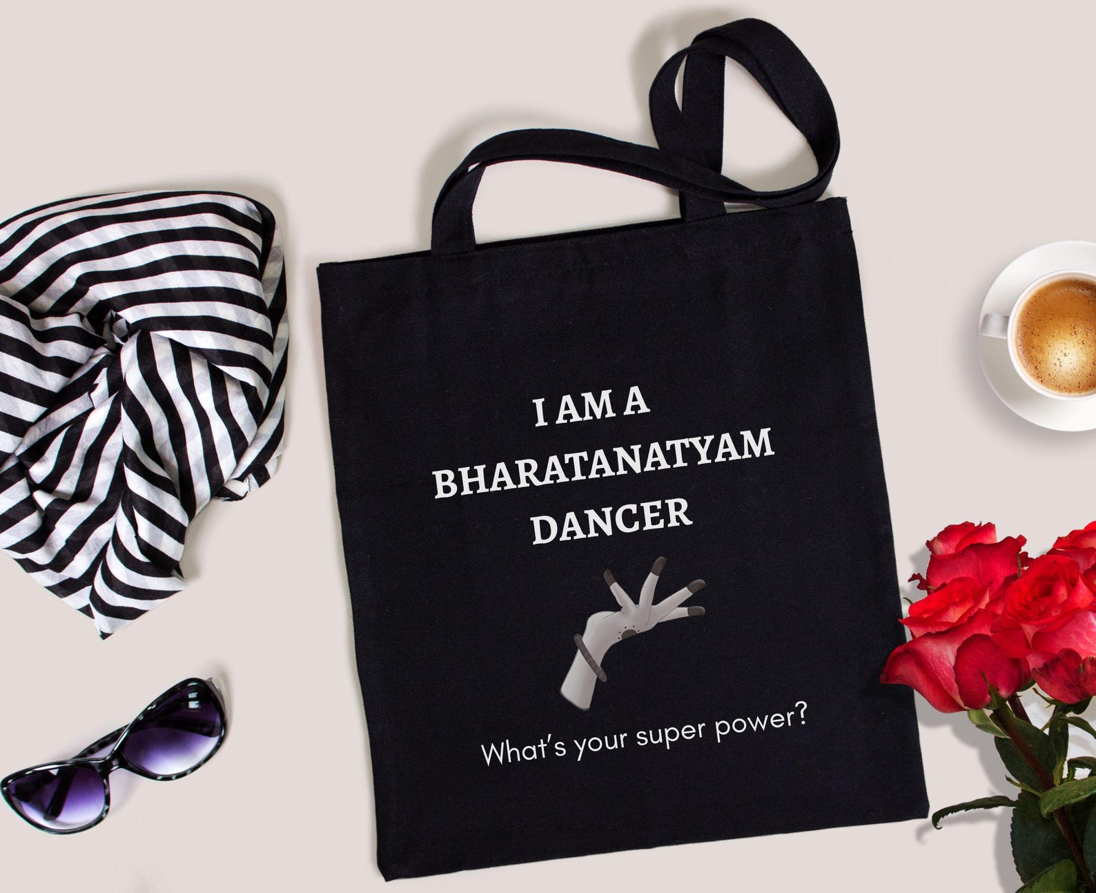 Funny Bharatanatyam Tote Bag, Arangetram Gift, Perfect Gift for Indian ...