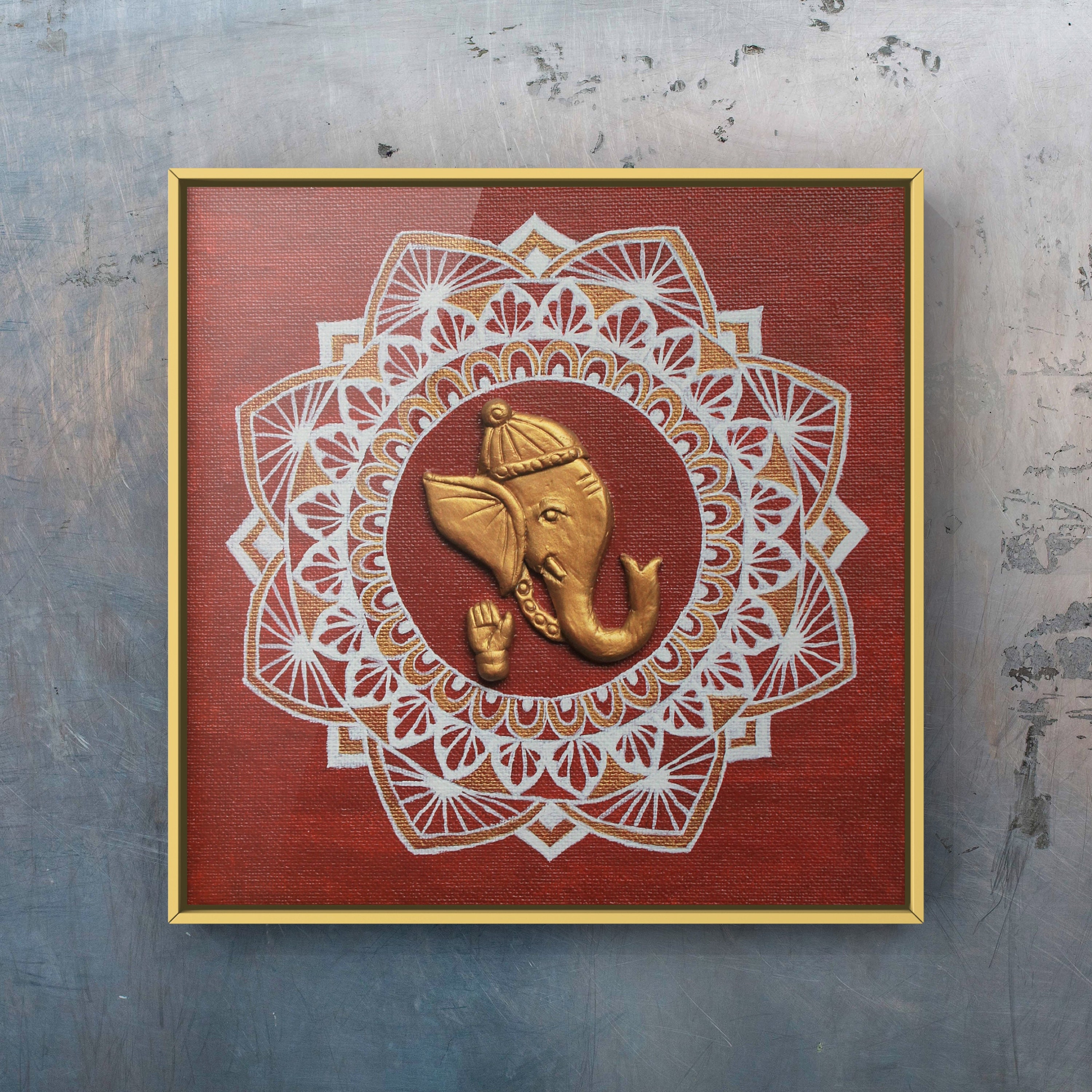 Mural Art Of Ganesha