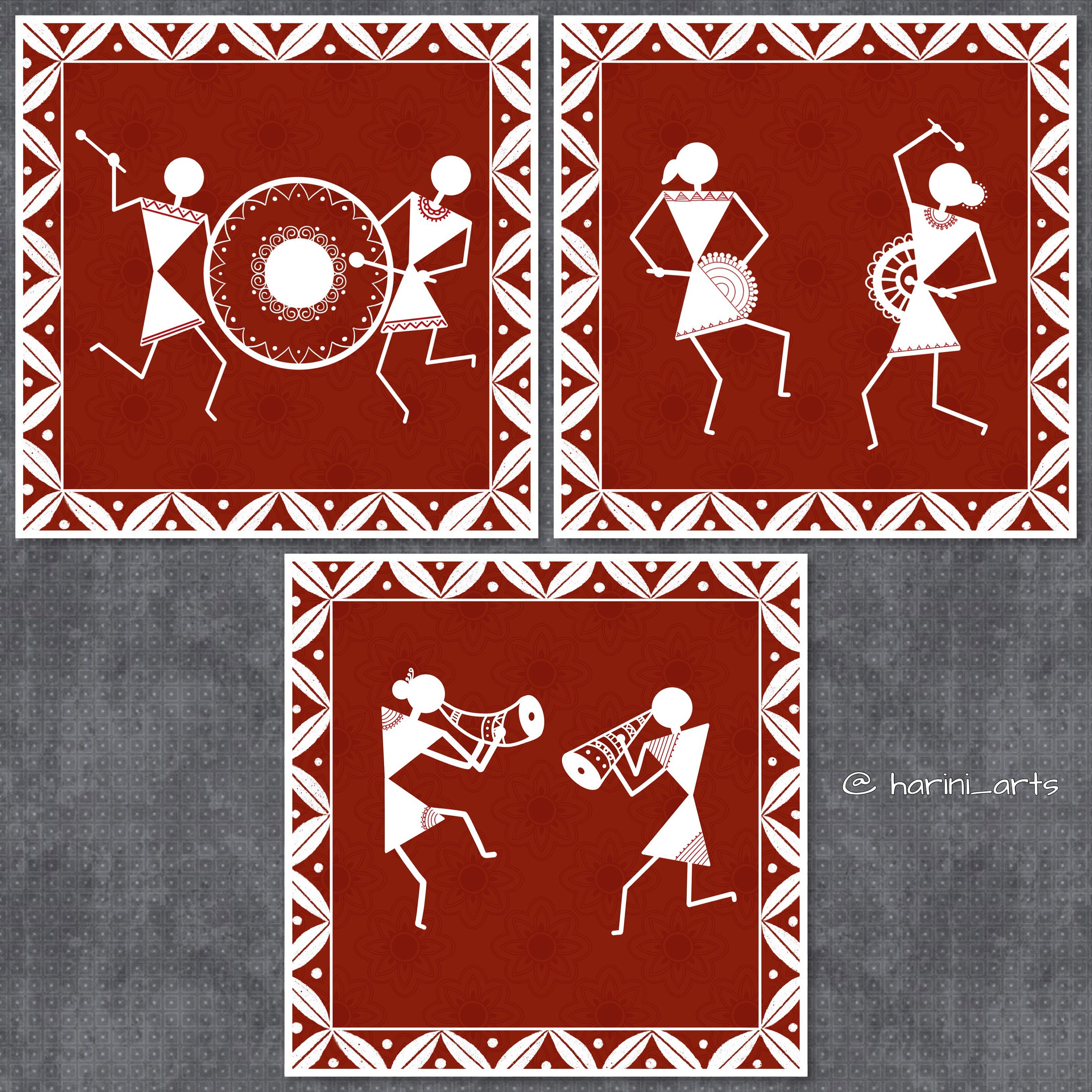 How To Do Warli Painting On Wall