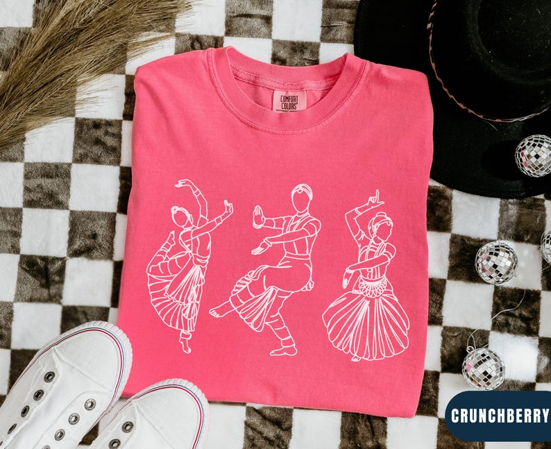 Bharatanatyam Indian Classical Dance Comfort Colors Shirt, Arangetram ...