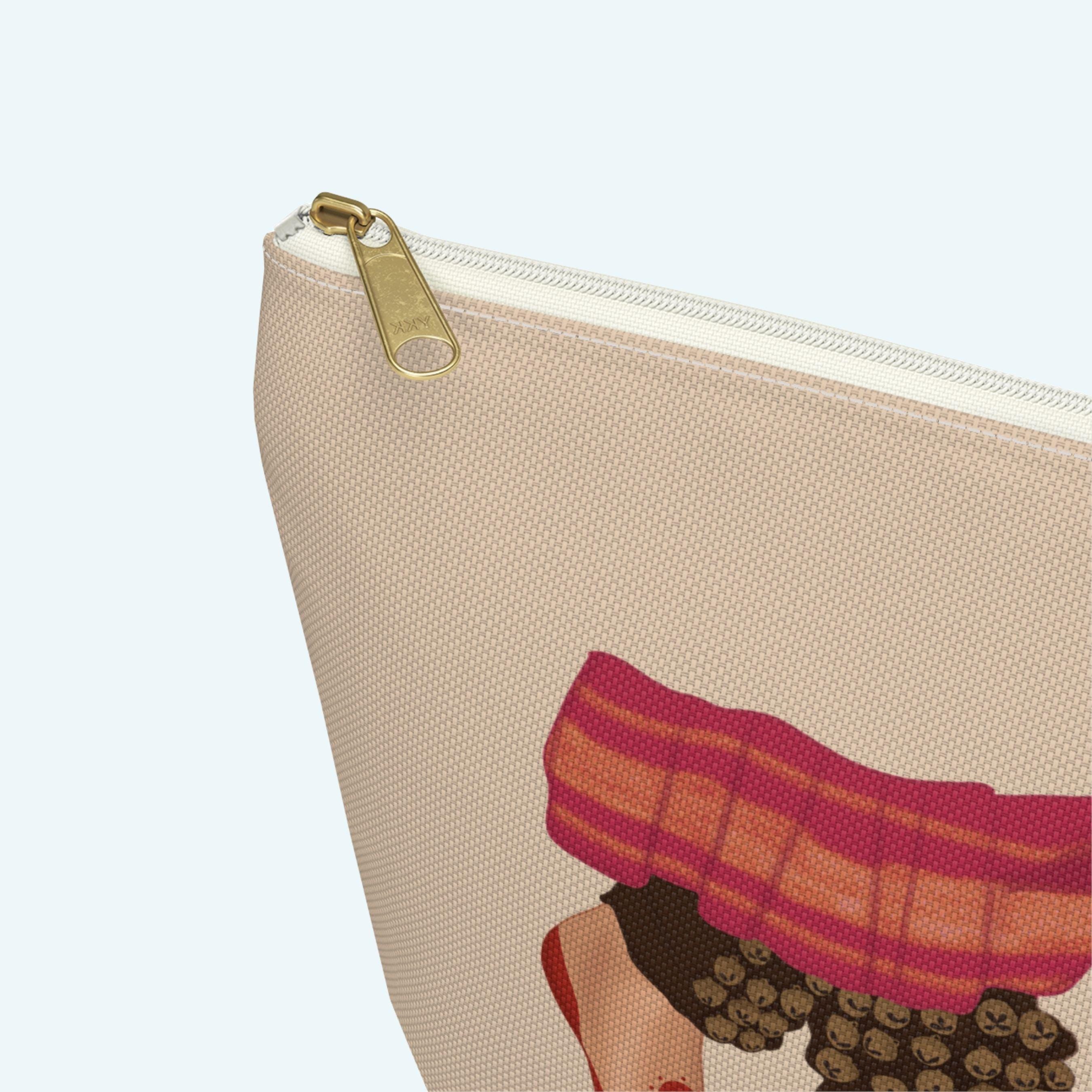 Personalized Arangetram Gift, Bharatanatyam Dancer Cosmetic Pouch ...