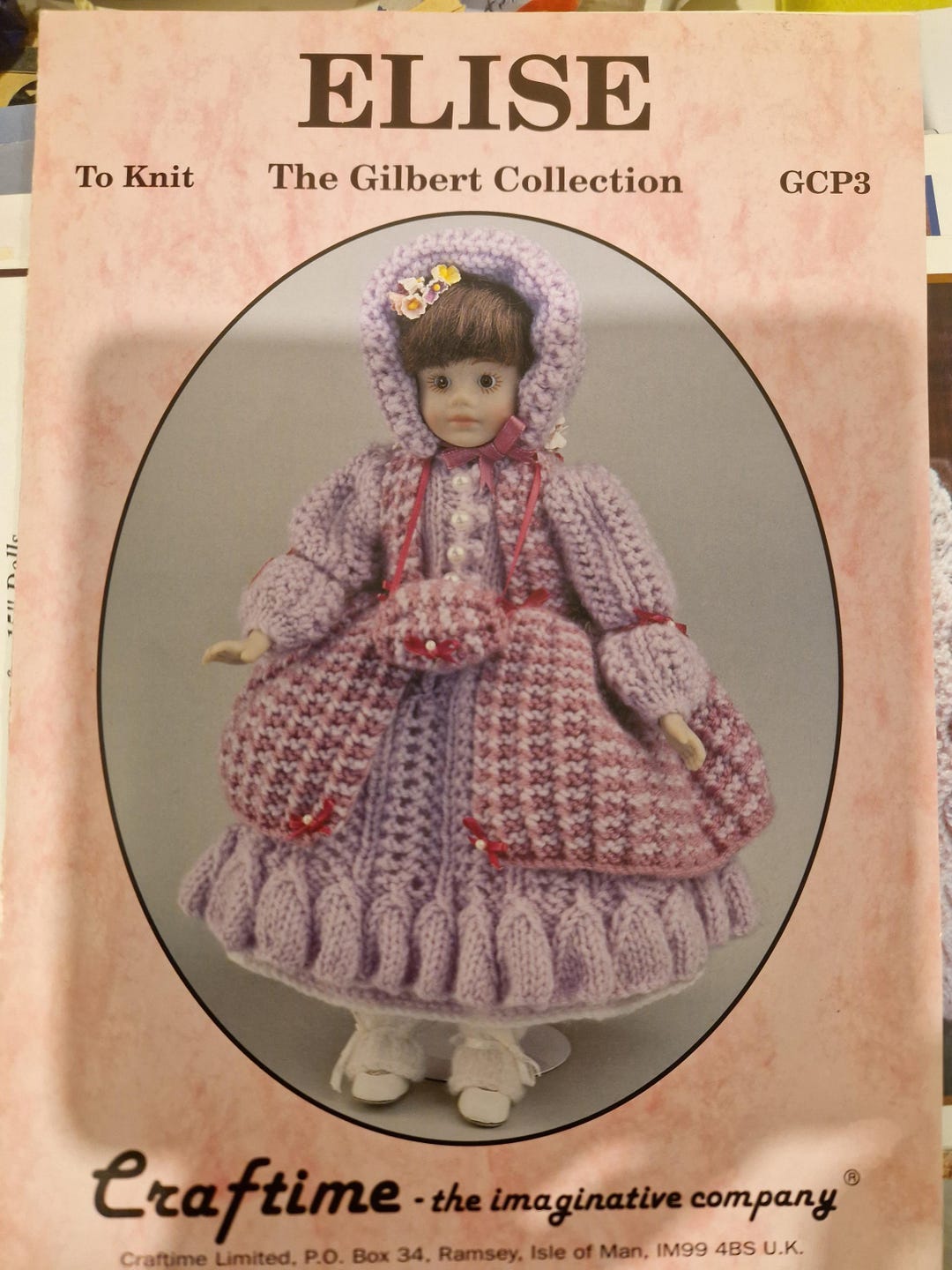 PDF Craftime Elise GCP3 Knitting Pattern, the Gilbert Collection for 15 ...