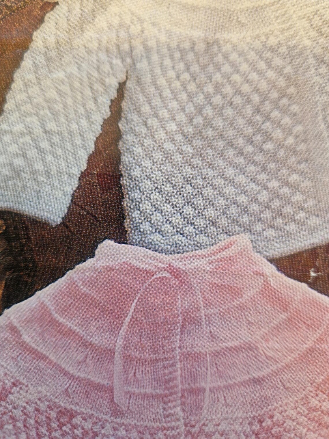 Instant Download PDF Vintage Emu 8258 Baby Knitting Pattern Cardigan 18 ...