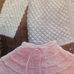 Instant Download PDF Vintage Emu 8258 Baby Knitting Pattern Cardigan 18 ...