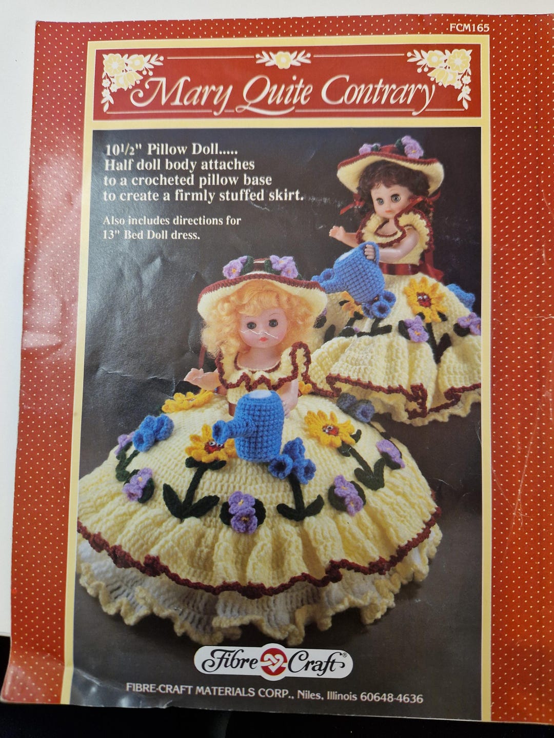 PDF Fibre Crafts Fcm165 Mary Quite Contrary Dress Crochet Pattern for ...