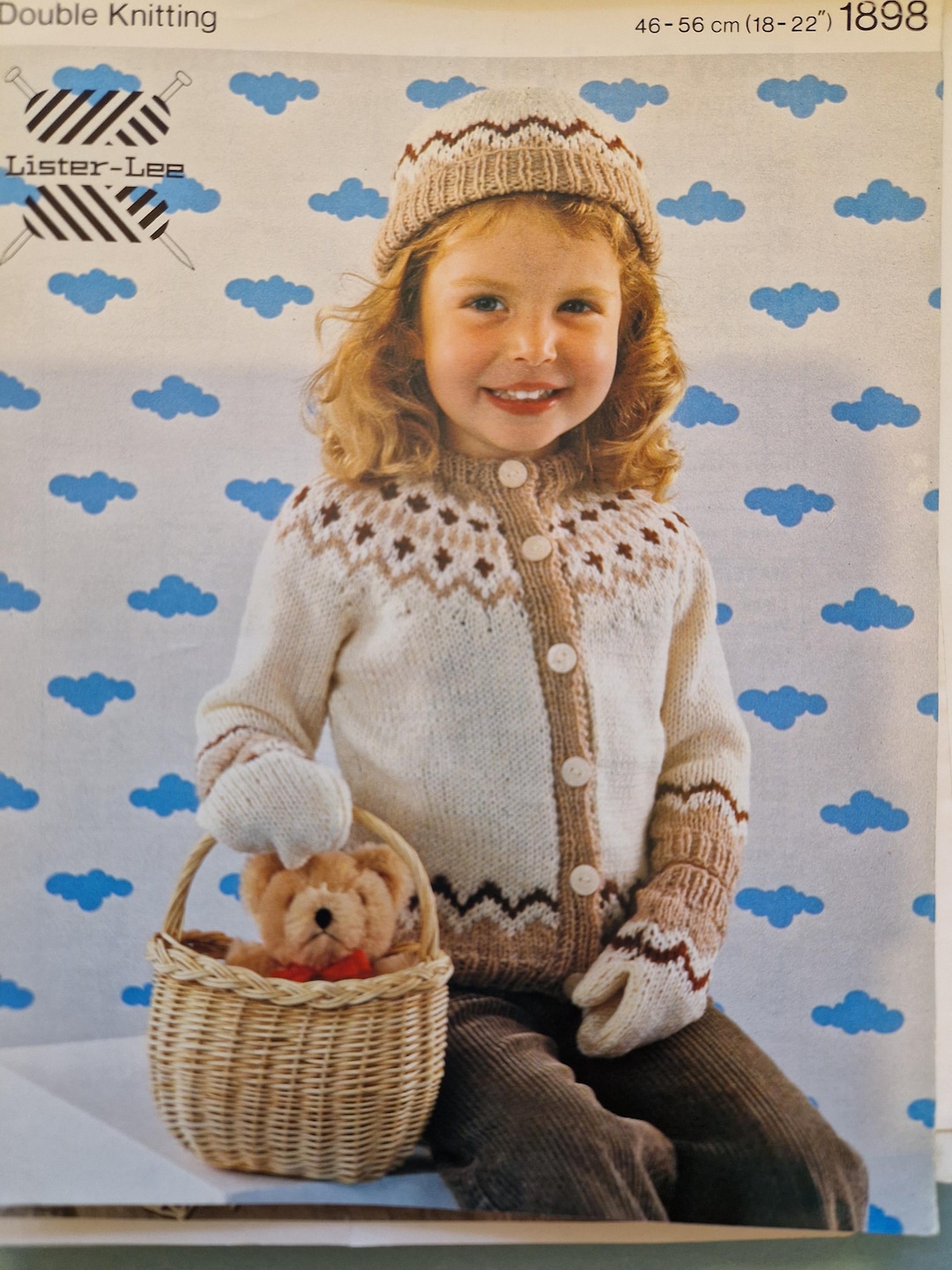 Instant Download PDF Vintage Lister Lee 1898 Baby Knitting Pattern ...