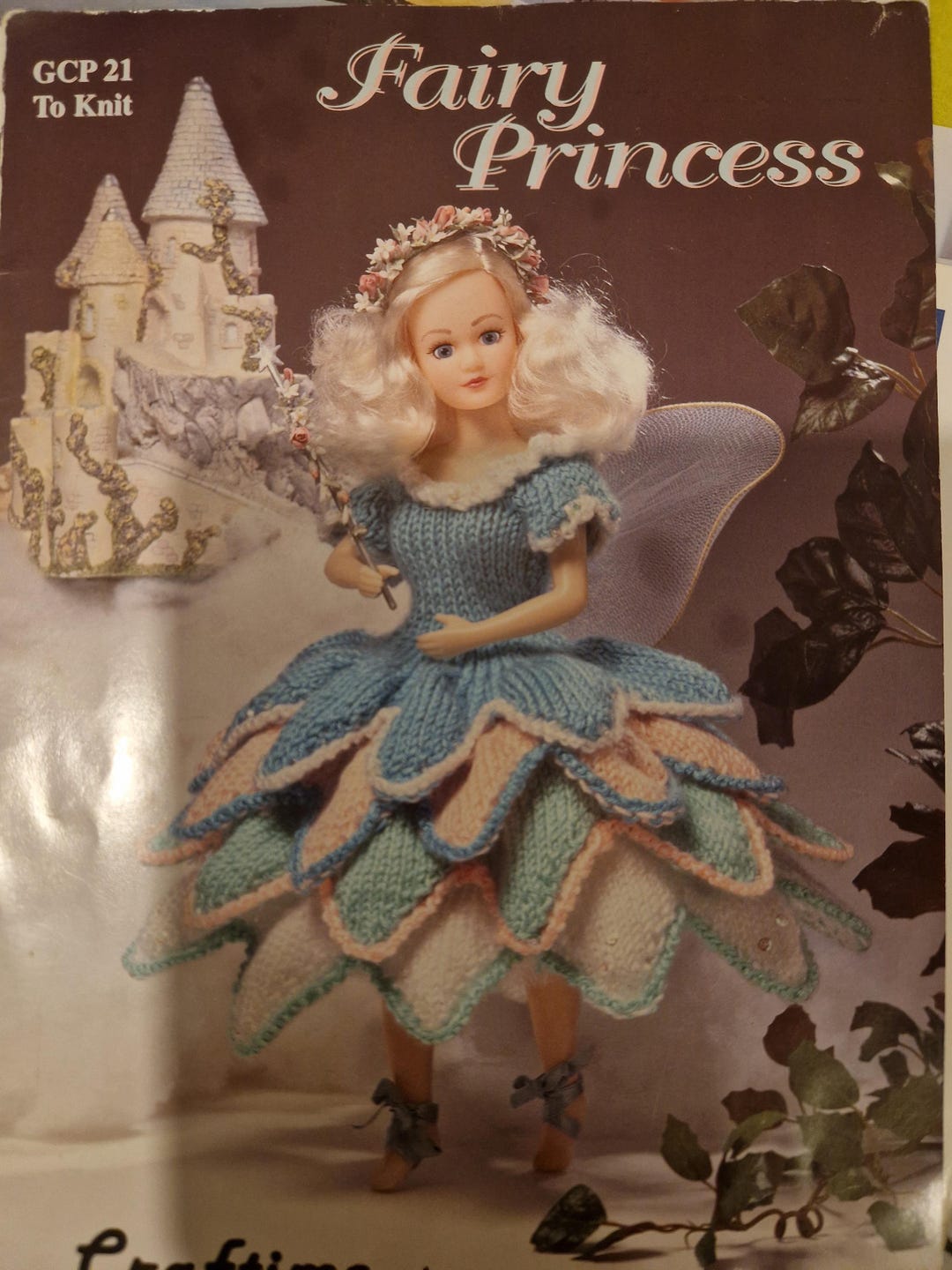 PDF Craftime GCP21 Knitting Pattern, Fairy Princess Dress. - Etsy