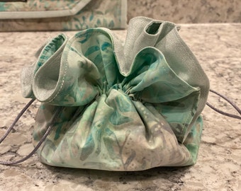 Drawstring Jewelry Pouch, Jewelry Storage, Travel Jewelry Pouch, Travel ...