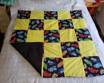 Race Car Quilt | Etsy