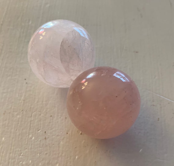 Rose Quartz Sphere | Etsy
