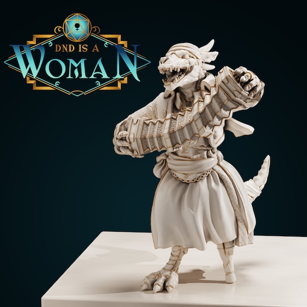 Dnd Kobold Miniature Bard - Etsy