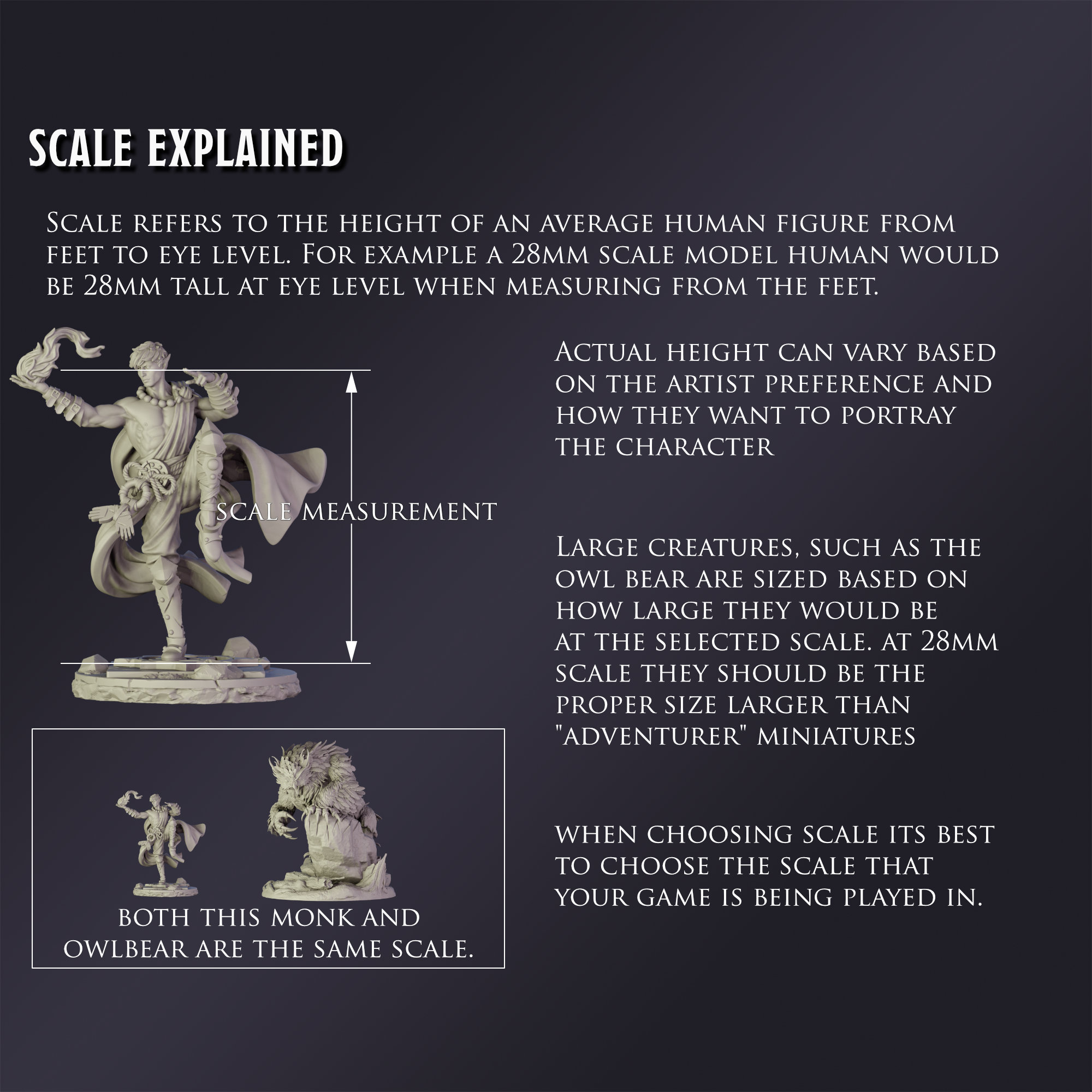 Dnd Miniature Firbolg Druid Miniature for Dungeons and Dragons Tabletop ...