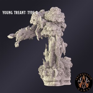 Dnd Miniature Young Treant Miniature for Dungeons and Dragons Tabletop ...
