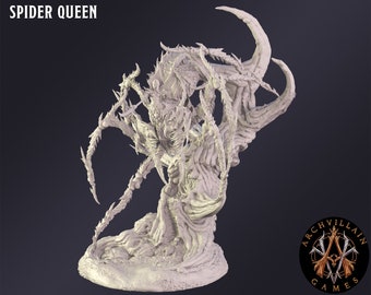 Lolth Demon Queen of Spiders Drow Spider God Miniature for - Etsy