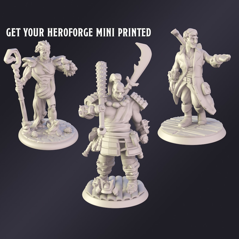 Heroforge Miniatures - Etsy