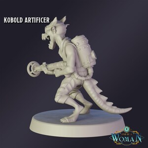 Dnd Miniature Kobold Artificer Miniature for Dungeons and Dragons ...