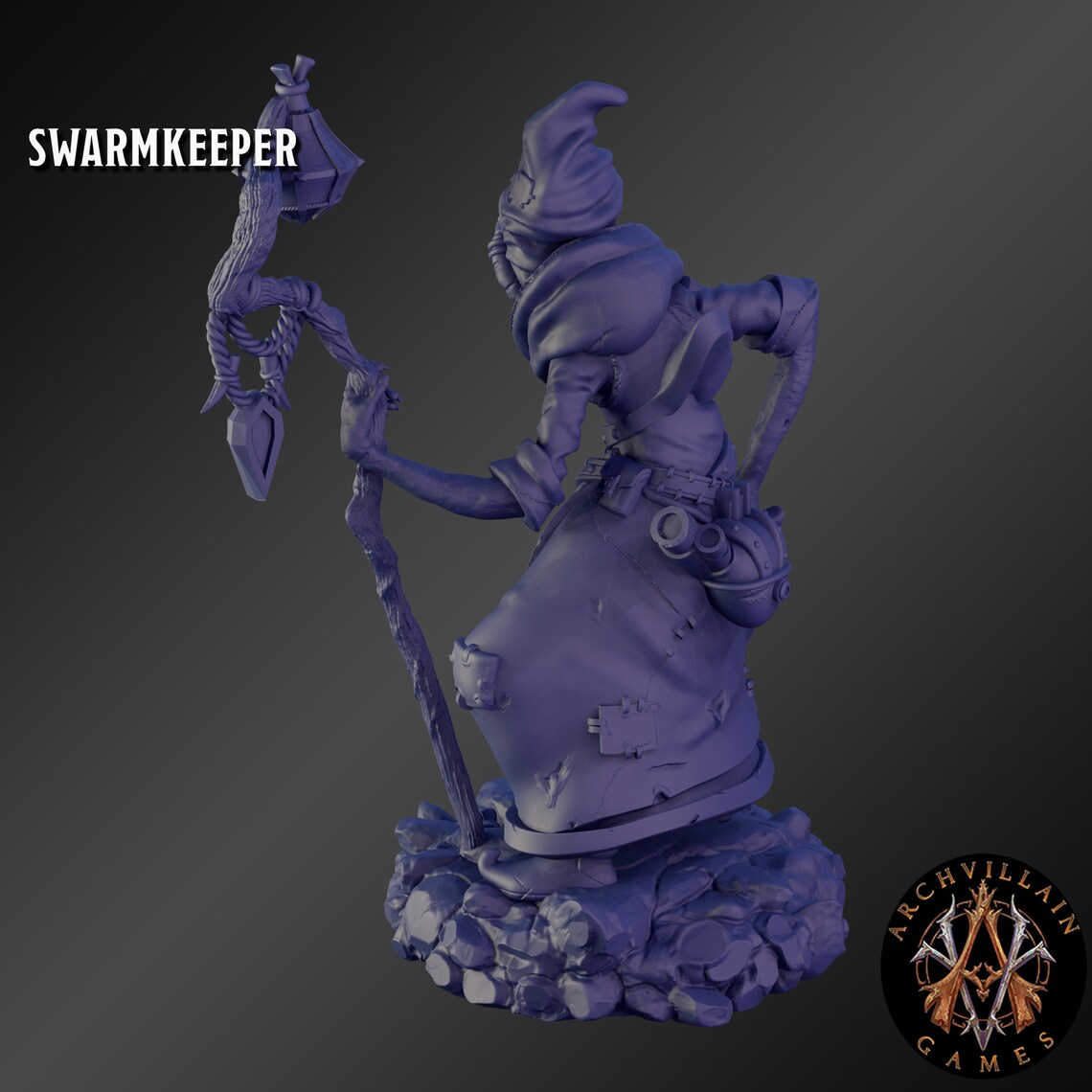 Swarmkeeper Premium Tabletop Game Miniature From Archvillain - Etsy