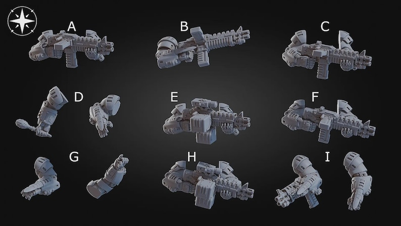 Barakan Hunter Squad Resin Game Miniature From Project Morningstar ...