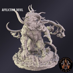 Dnd Miniature Affliction Devil Miniature for Dungeons and Dragons ...