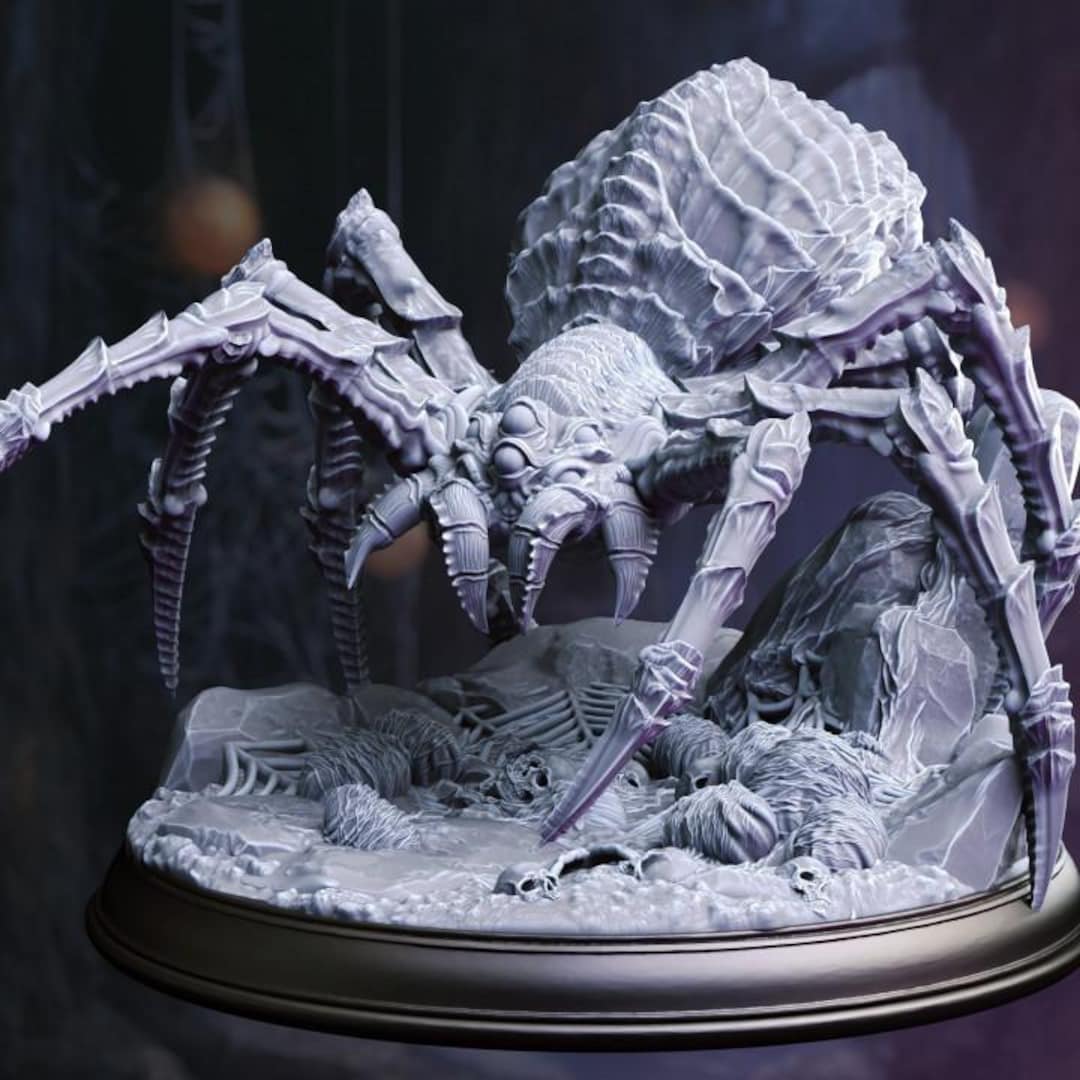 Dnd Miniature Giant Phase Spider Miniature for Dungeons and Dragons ...