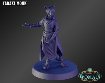 Tabaxi Miniature - Etsy