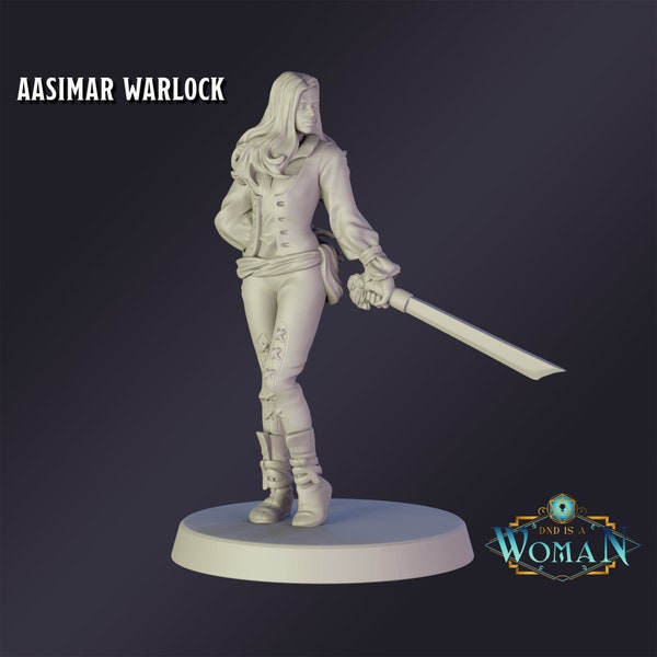 Dnd Miniature Aasimar - Etsy