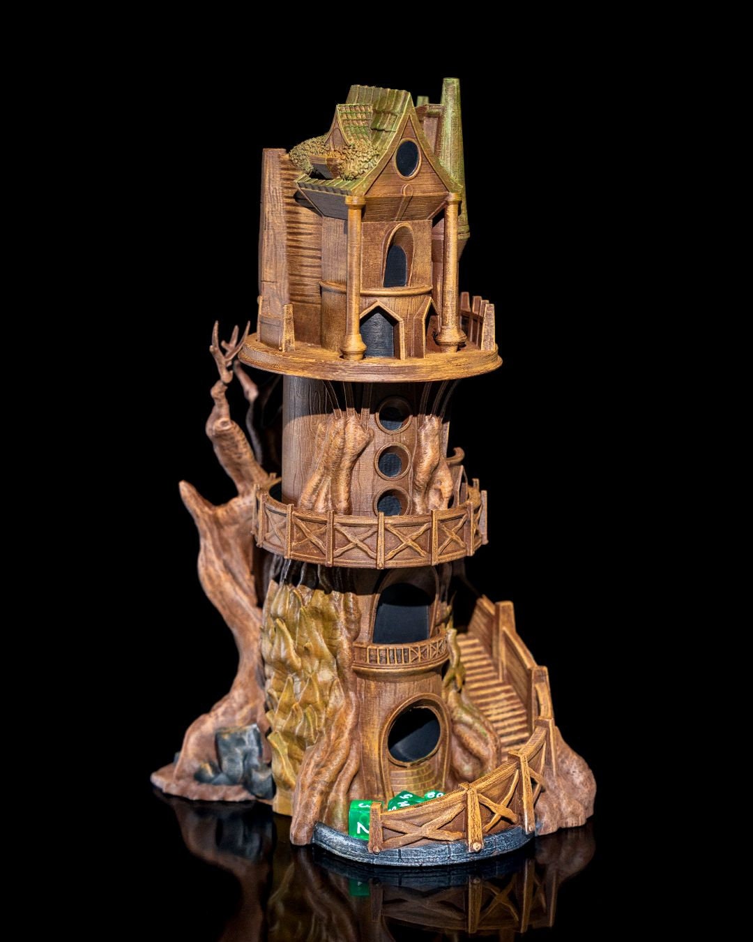 Dice Tower Watch Tower Dice Tower for Dungeons and Dragons Tabletop RPG ...