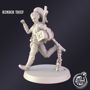 Dnd Miniature Kender Thief Miniature for Dungeons and Dragons Tabletop ...