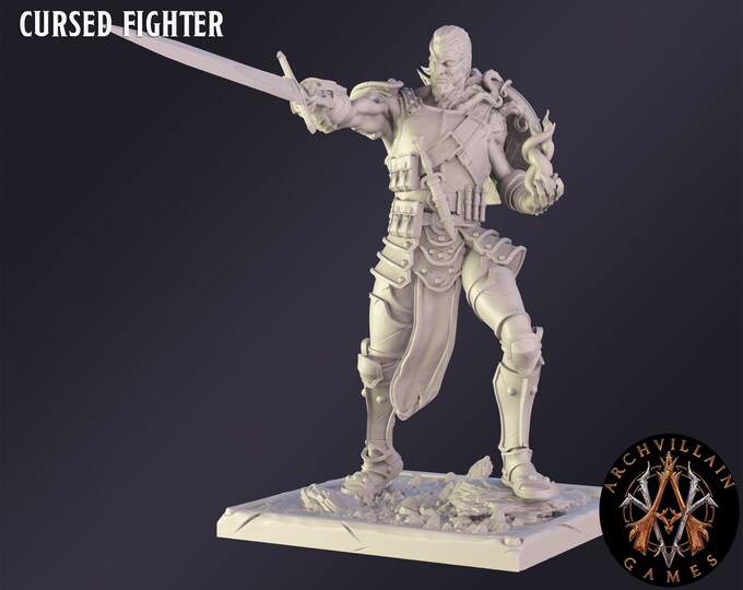 28mm 32mm Prisoner Dnd Miniature Pathfinder Miniature D and D Miniature ...