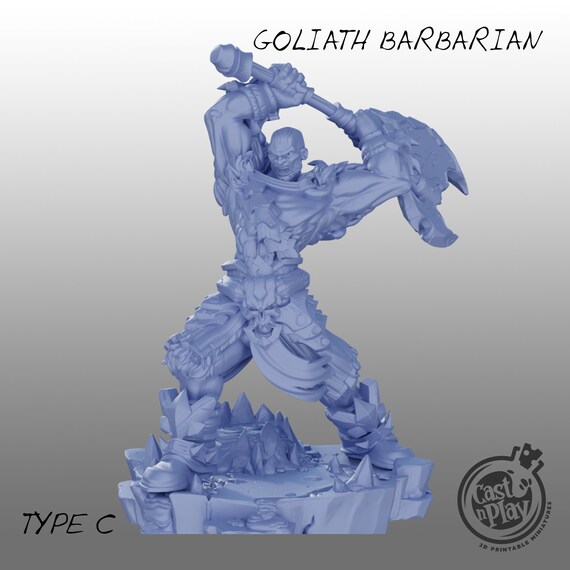 Toys & Games Toys Dungeons and Dragons Goliath Barbarian Tabletop Role ...