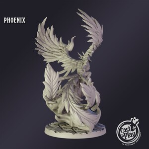 Dnd Miniature Phoenix Miniature for Dungeons and Dragons Tabletop RPG ...