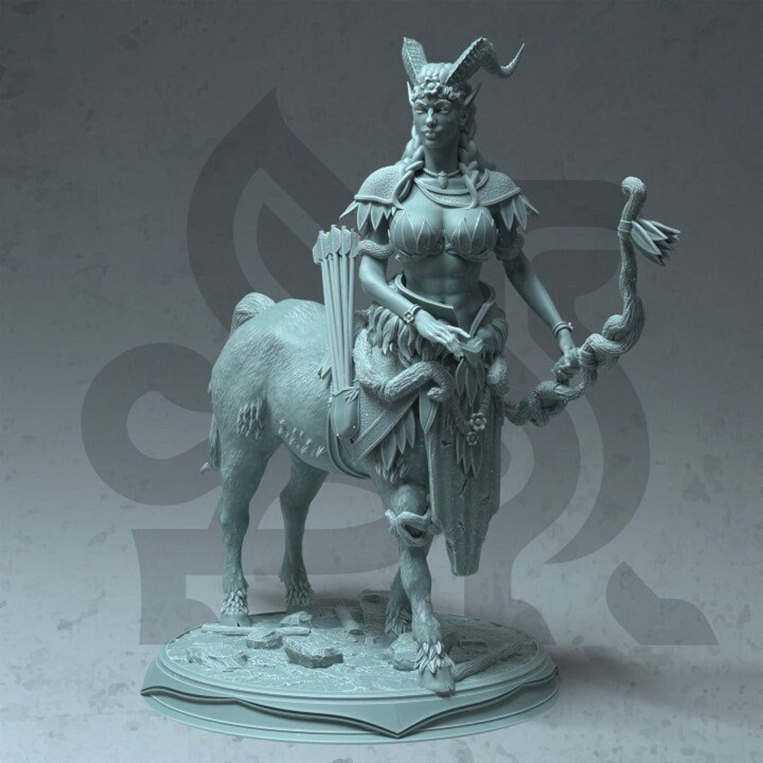 Dnd Miniature Centaur Ranger Miniature for Dungeons and Dragons ...