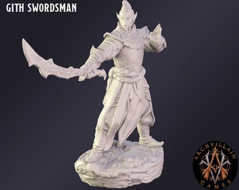 Gith Monk Miniature for Dungeons and Dragons - Etsy