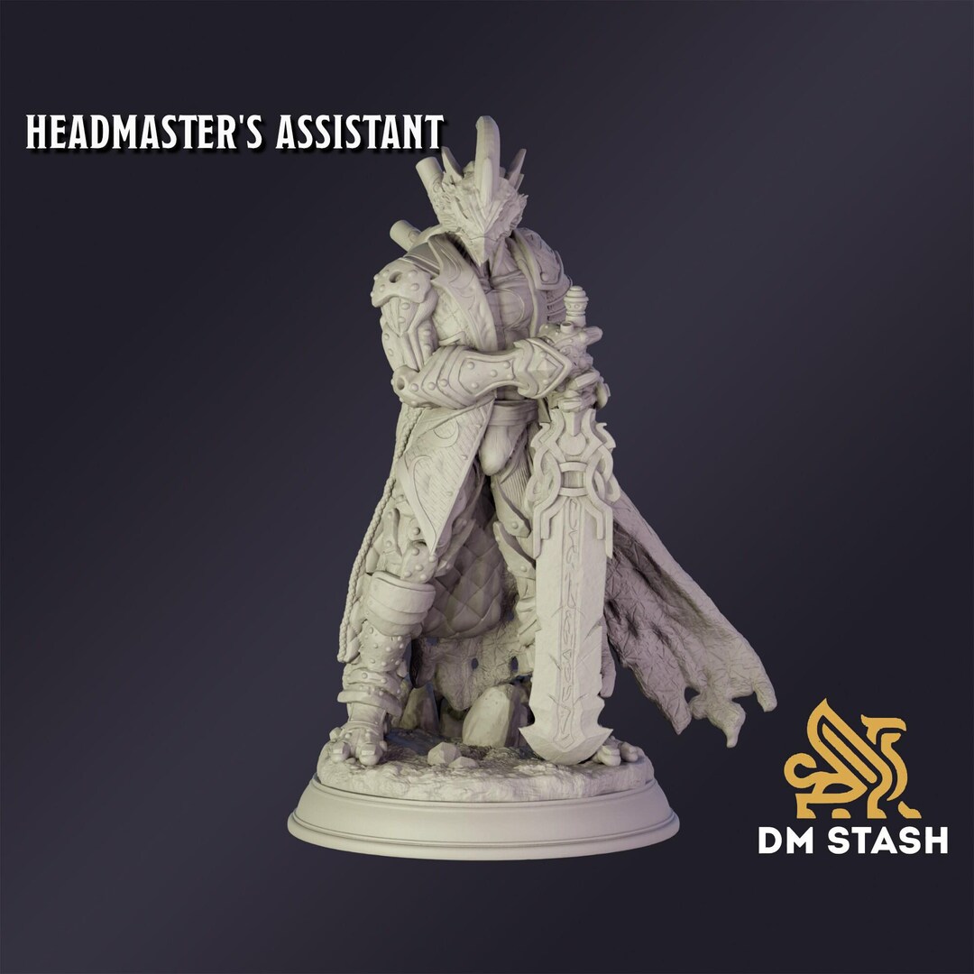 Dnd Miniature Headmaster's Assistant Miniature for Dungeons and Dragons ...