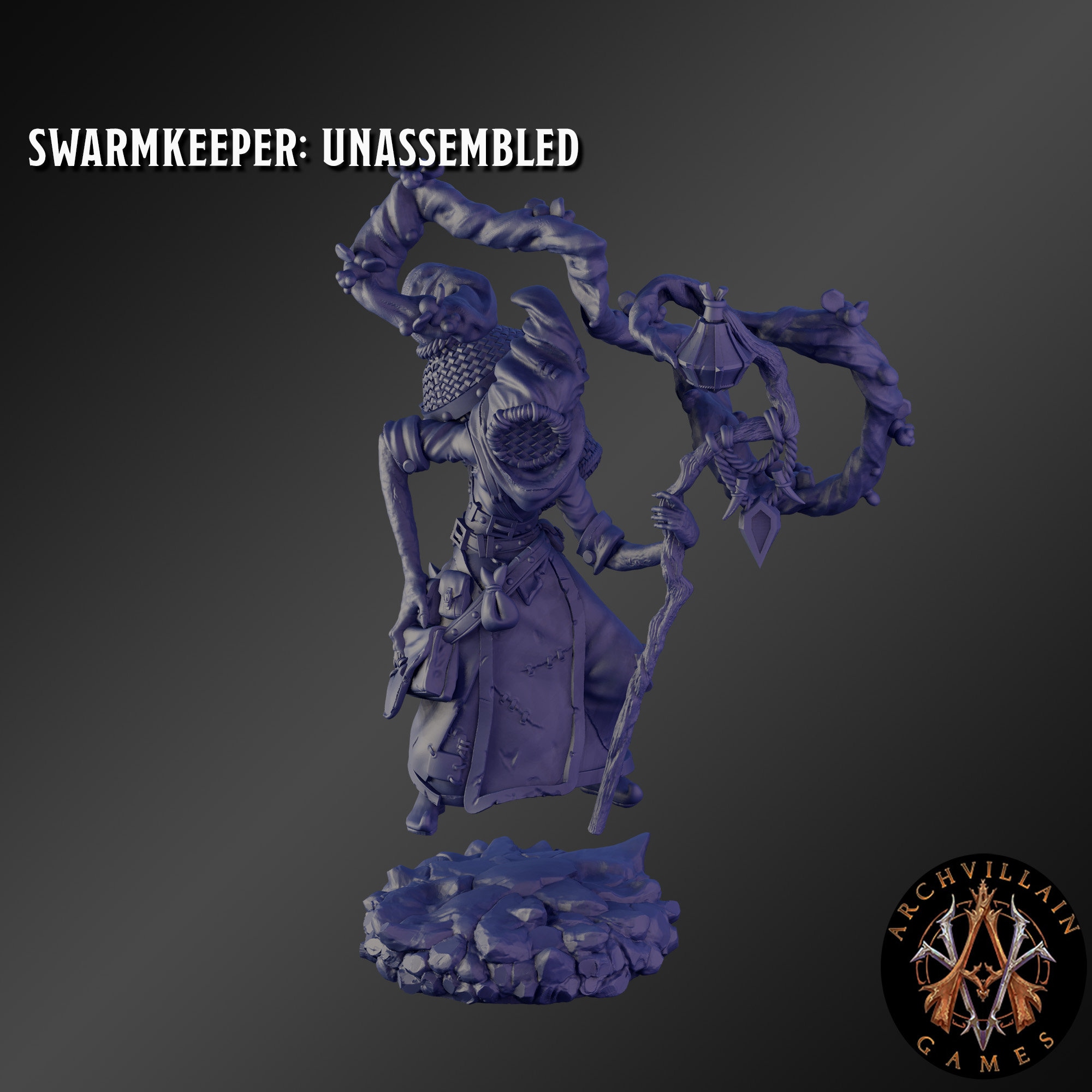 Swarmkeeper Premium Tabletop Game Miniature From Archvillain - Etsy