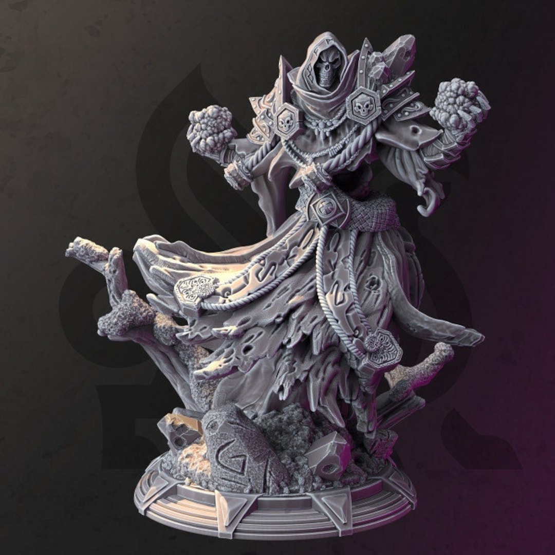 Dnd Miniature Ancient Wraith Miniature for Dungeons and Dragons ...
