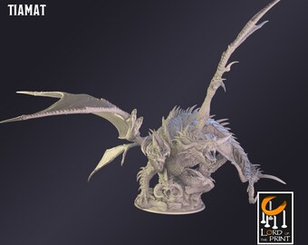 Tiamat Lord of the Print - Etsy