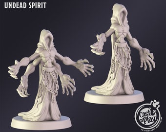 Warrior Apparitions Undead Skeleton Ghost Monster Forgotten Maze 28mm ...