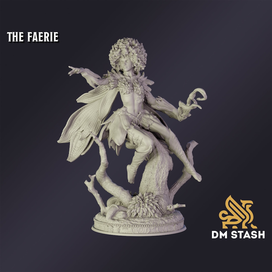 Dnd Miniature the Faerie Miniature for Dungeons and Dragons Tabletop ...