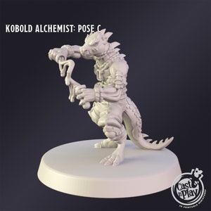 Kobold Alchemist Premium Tabletop Game Miniature From Cast N - Etsy