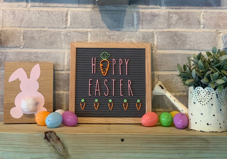Happy Easter Letter Board Holiday Easter Letter Board Icons - Etsy