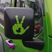 Set of 2 Sea Turtle Hand Wave Decals for Jeep Side Mirrors - Hand Wave ...
