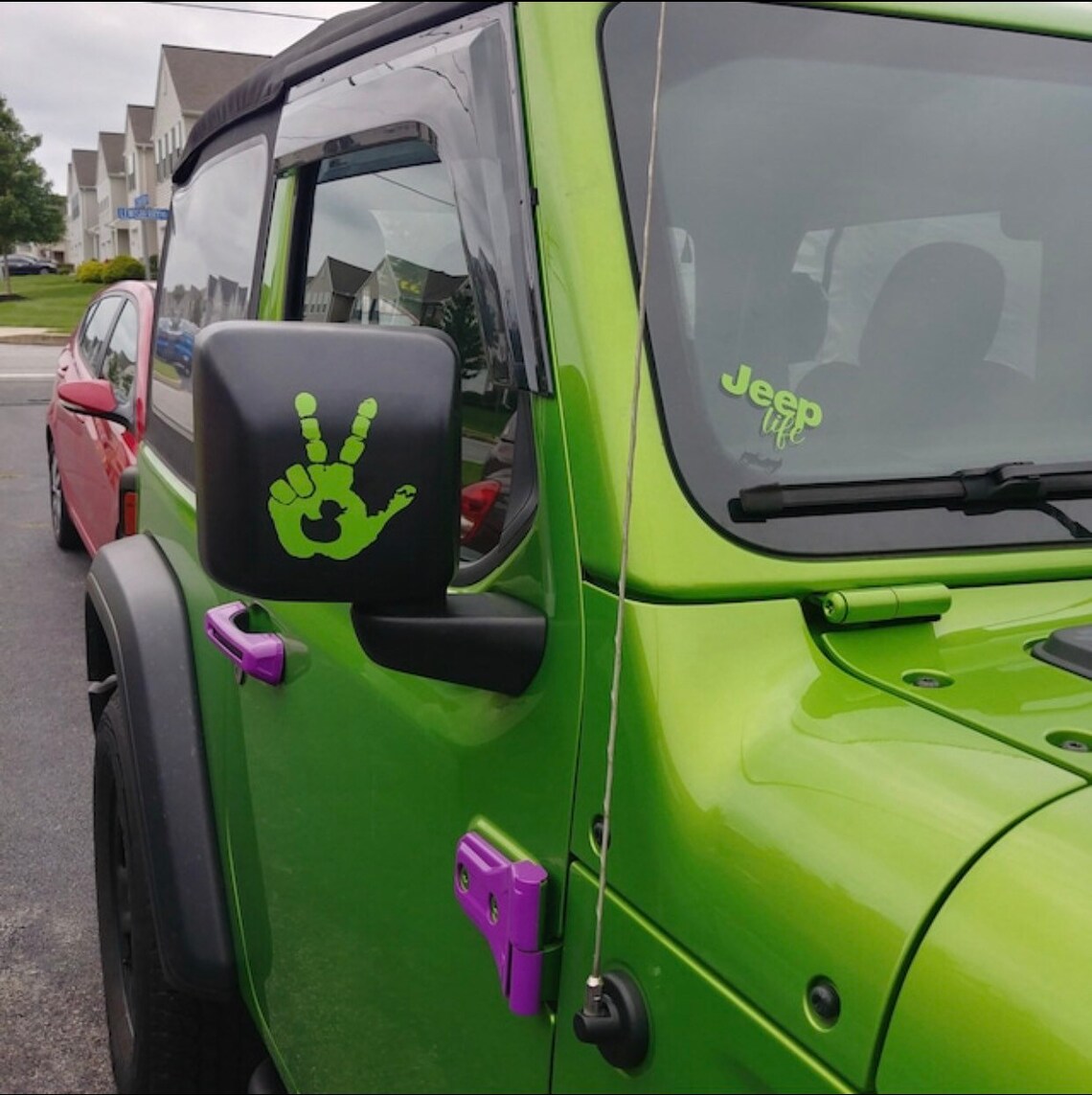 Rubber Duck Hand Wave Peace Set of 2 Wave Decal Hand Wave | Etsy