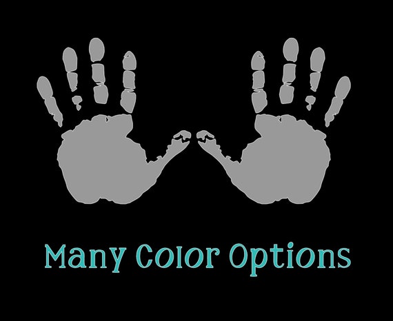 Hand Wave Decals Set of 2 Hand Wave Decals Hand Wave - Etsy