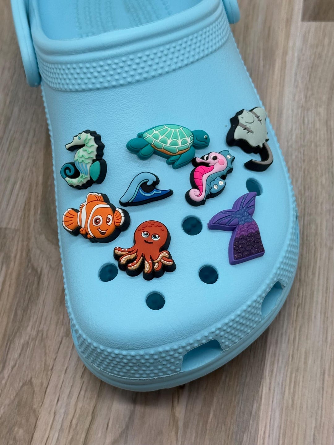 Sea Creatues Shoe Charm | Compatible With Crocs | Summer Shoe Charns ...