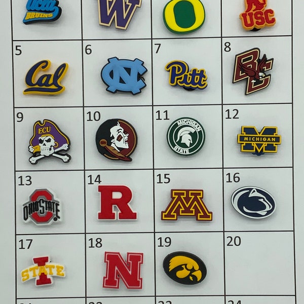 School Mascot Charms - Etsy