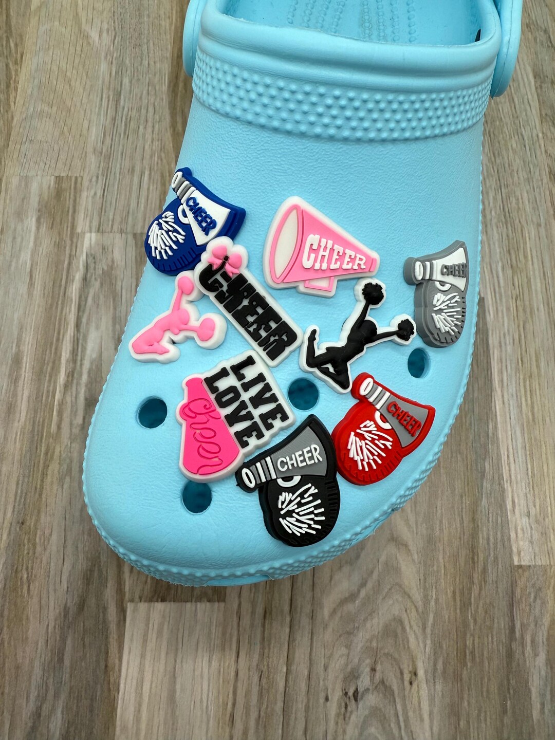 Cheer Shoe Charm | Compatible With Crocs | Cheerleader Shoe Charns ...