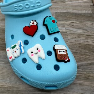 Dental and Healthcare Shoe Charm | Compatible With Crocs | Nurse Shoe ...