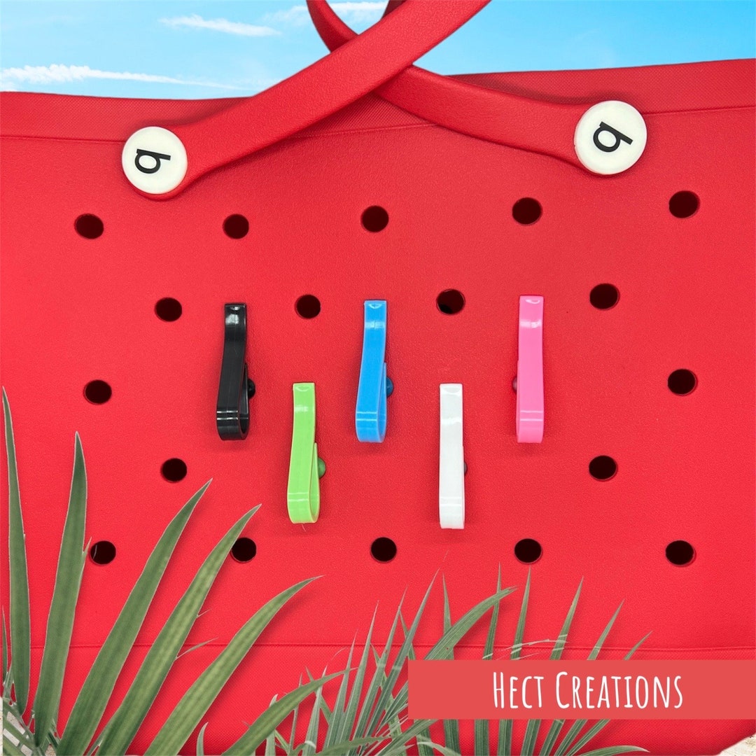 Beach Bag Clips • Compatible With Bogg • Keyring Clips • Beach Bag ...